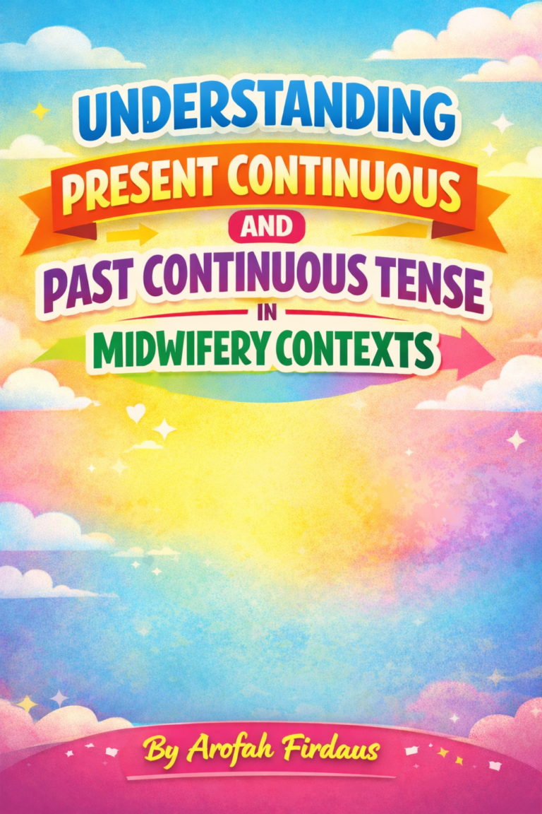 UNDERSTANDING PRESENT CONTINUOUS AND PAST CONTINUOUS TENSE IN MIDWIFERY ...
